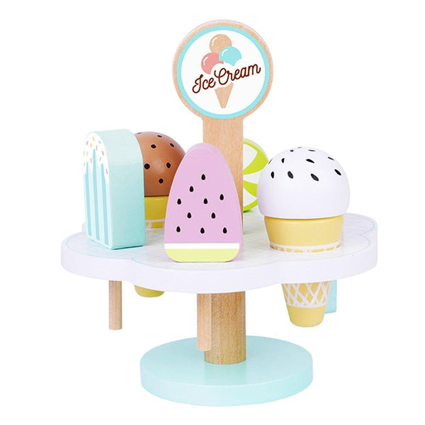 Ice Cream Toy Set | Ice Cream Play Set | Wooden Ice Cream Set – Barnshenn