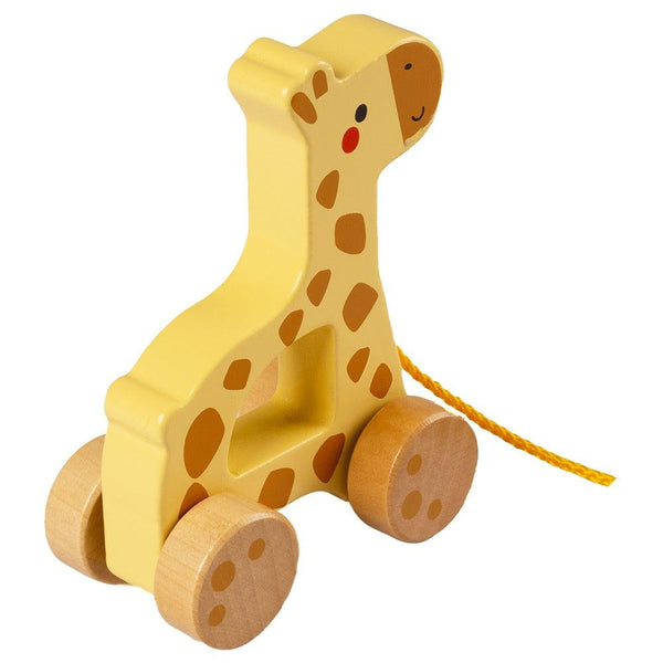 Pull-Along Buddy Giraffe – Engaging Wooden Toy for Kids – Barnshenn