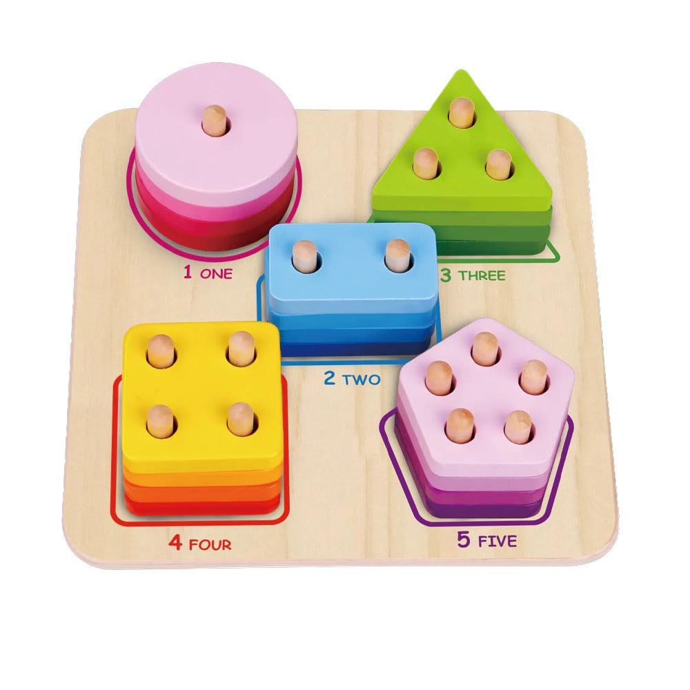 Geometric Shape Sorter Toy for Kids- Educational Fun – Barnshenn